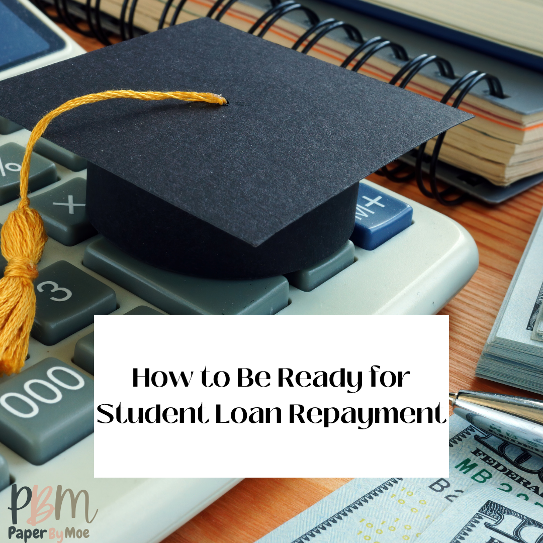 How to Be Ready for Student Loan Repayment – Paper By Moe